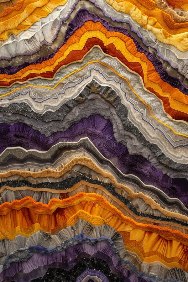 Detailed Close Up of Vibrant Marbled Stone Surface Texture for Optimal ...
