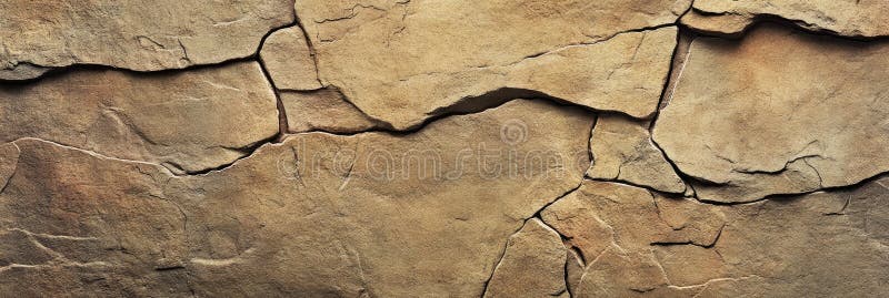 A Detailed Close Up View of a Rock Wall that Features Many Rocks Stock ...