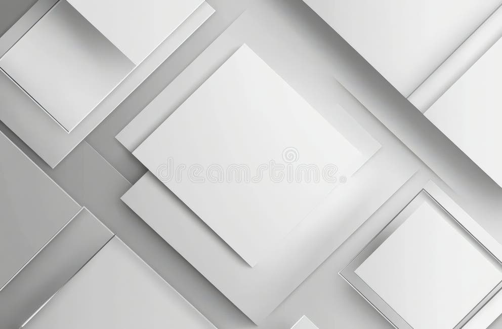 A Detailed Close Up of a White Sheet of Paper Casting a Shadow on it ...