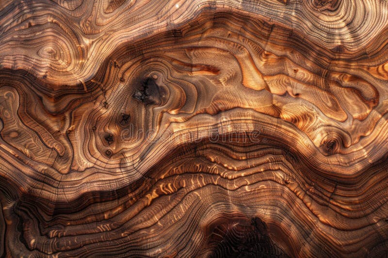 Detailed Close-up of a Wood Grained Surface, Ideal for Backgrounds or ...