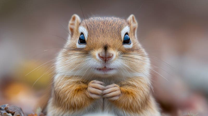 Detailed Closeup of an Active Chipmunk Stock Photo - Image of chipmunks ...