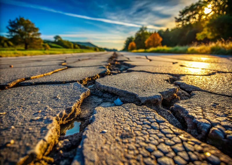 Surface Examining Pavement Damage Stock Illustrations – 2 Surface ...