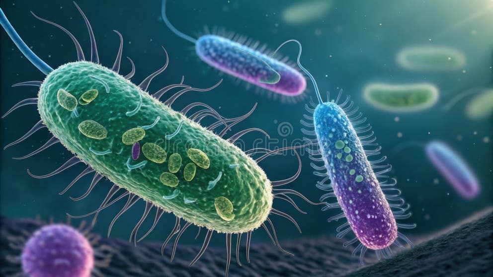 240 Bacterial Cells Under Microscope Stock Photos - Free & Royalty-Free ...