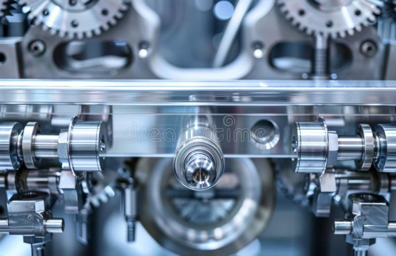 Precision Metal Gears Components Showcase Manufacturing Stock Photos - Free & Royalty-Free Stock ...