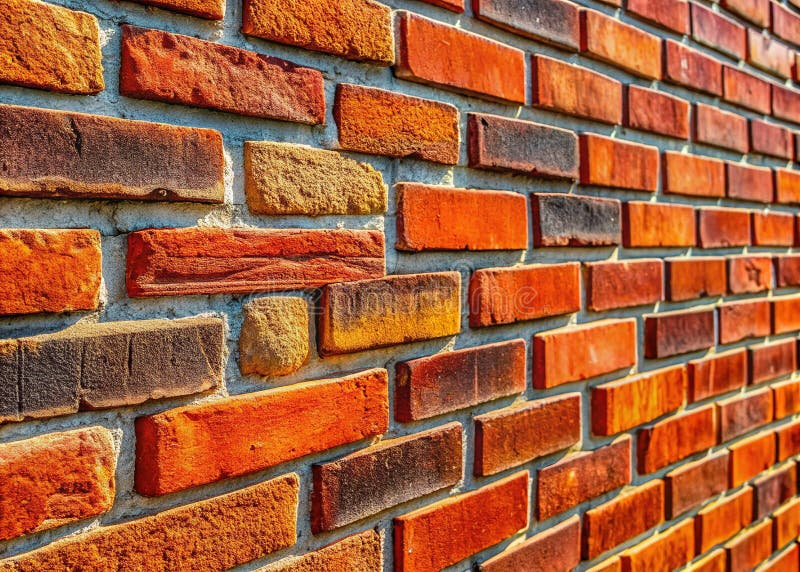 Detailed Closeup of a Textured Brick Wall Explore the Intricate Grid ...