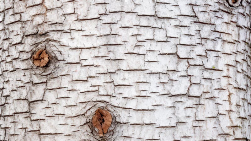 Detailed Closeup of Textured Oak Tree Bark on White Background Stock ...