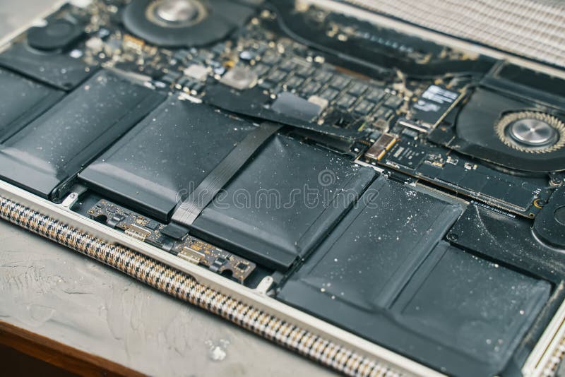 An Indepth Disassembly and Analysis of Laptop Battery Components Along ...