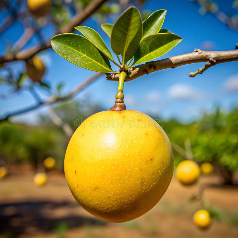 Marula Icon Set in Flat Vector Style Stock Illustration - Illustration ...