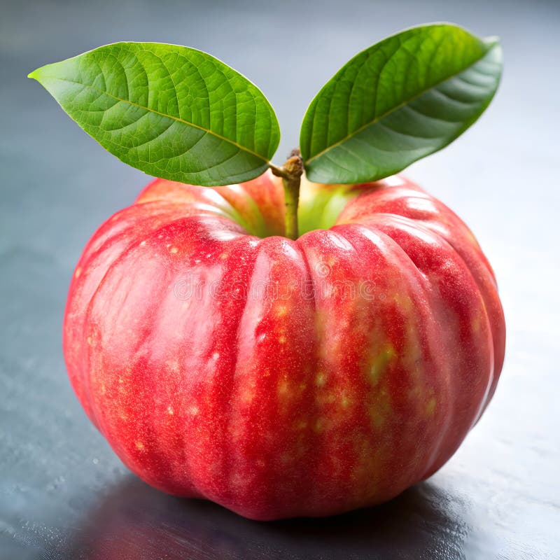 Pacific Rose Apple Icon Set in Flat Vector Style Stock Illustration - Illustration of clipart ...