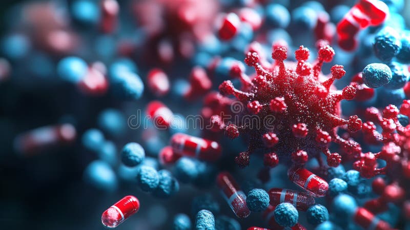 Detailed Comparison of a Bacterium Showcasing Structure and ...