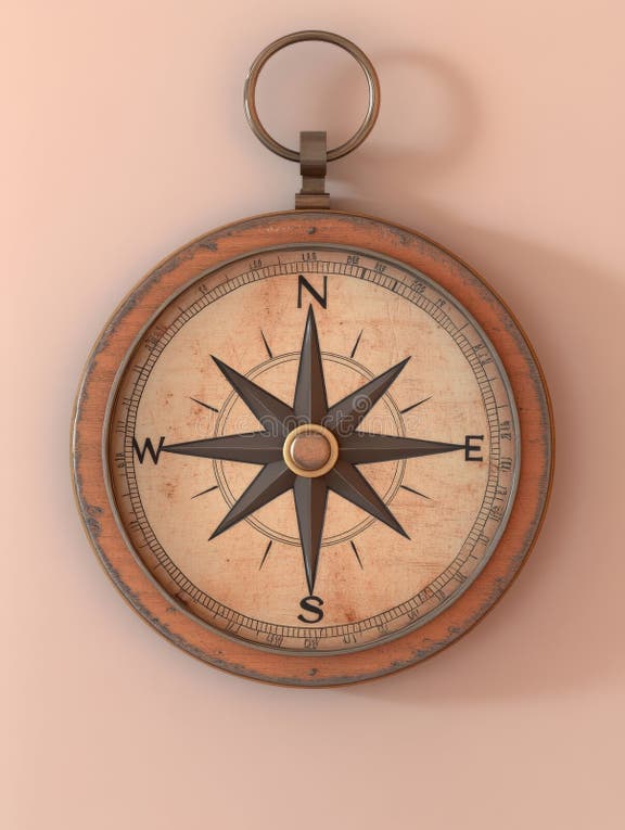 A Detailed Compass Represents the Principles of Justice and ...