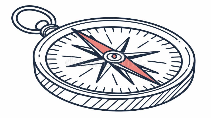 Detailed Compass Rose Icon Vector Illustration, Direction and ...