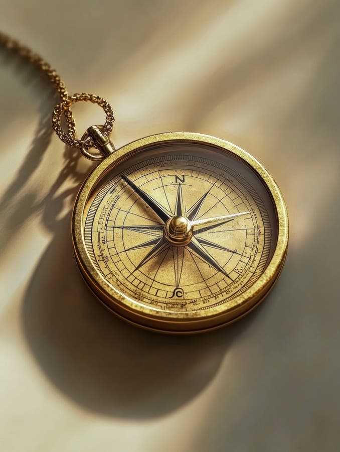 A Detailed Compass Symbolizes the Principles of Justice and ...