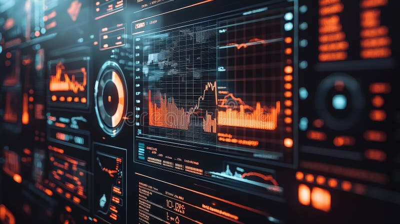 Detailed Computer Screen Featuring a World Map Displayed with Vibrant ...