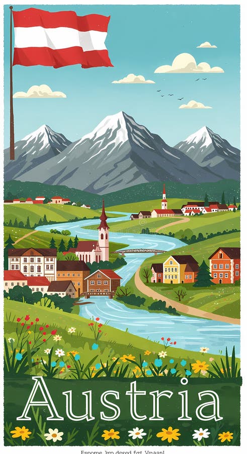 Detailed Country Illustration Design Unveiling Intricate Linework and ...