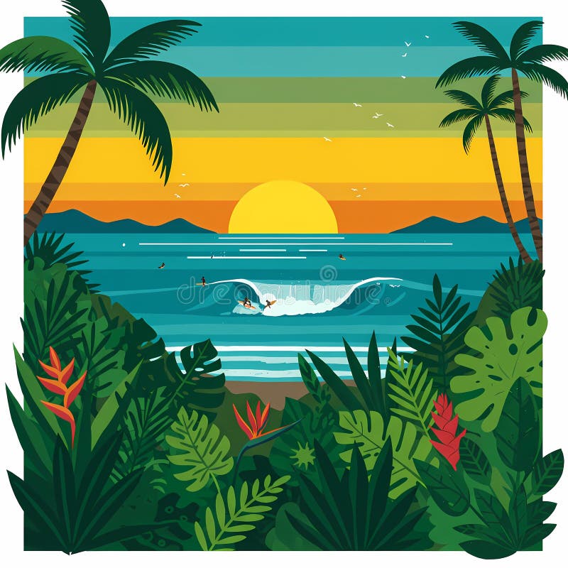 Detailed Country Illustration Design Unveiling Intricate Linework and ...