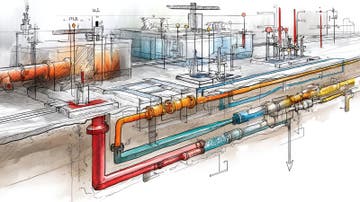 Artistic Cross-Section Illustrates Underground Fuel System with ...