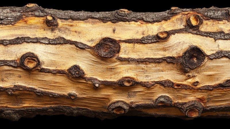 Detailed Cross Section of a Weathered Tree Trunk Stock Illustration ... Detailed Cross Section of a Weathered Tree Trunk Stock Illustration ...