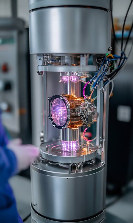 Detailed Cryogenic Quantum System Stock Photos - Free & Royalty-Free ...
