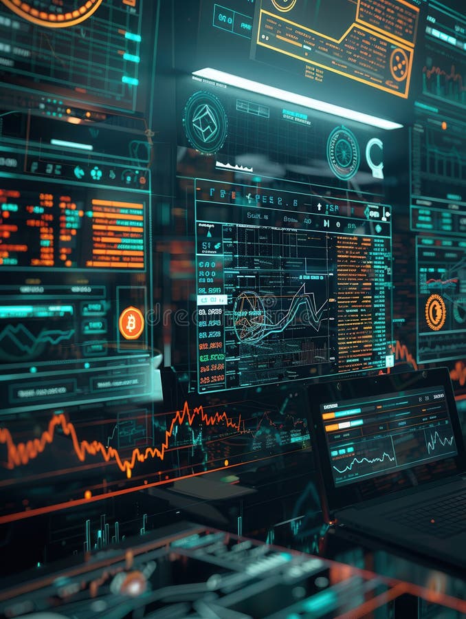 A Detailed Cryptocurrency Exchange Interface Shows Multiple Coins ...