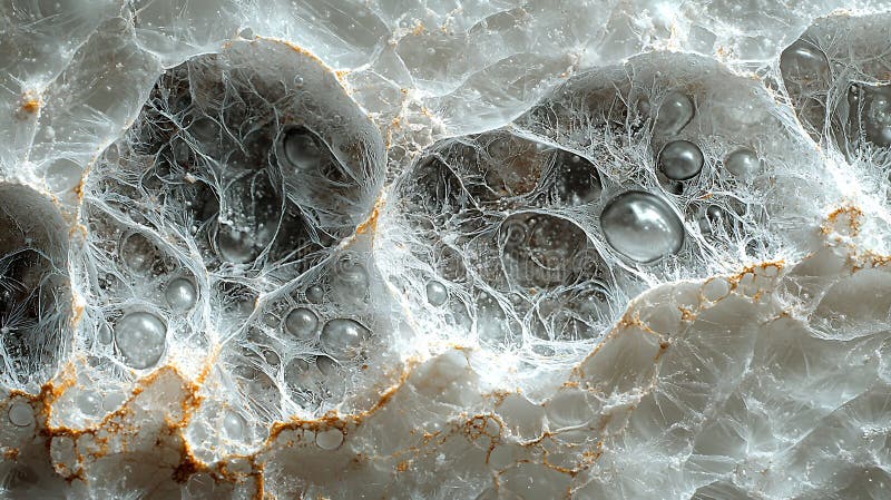 Detailed Crystalline Structures Create a Captivating Textural ...