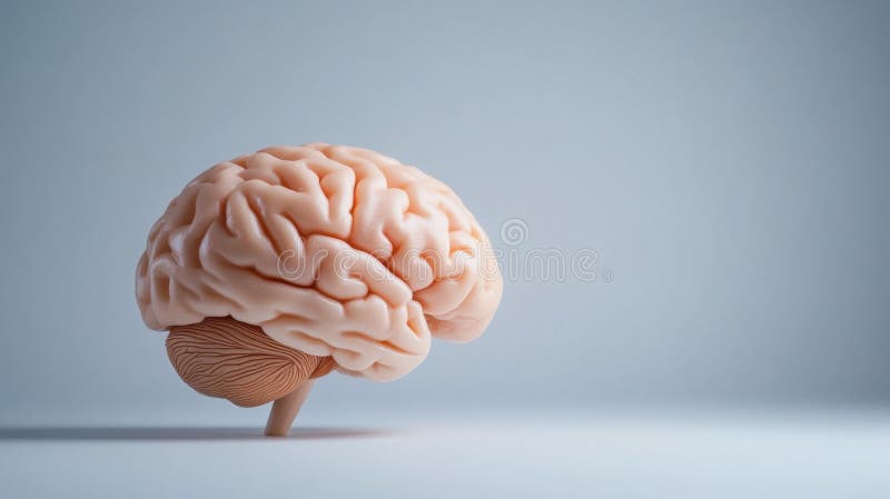 This Detailed 3d Anatomy Model Displays A Human Brain With Intricately