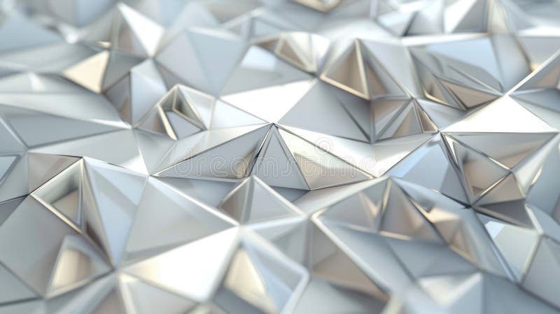 Detailed 3D Geometric Pattern with Matte and Shimmer Textures ...
