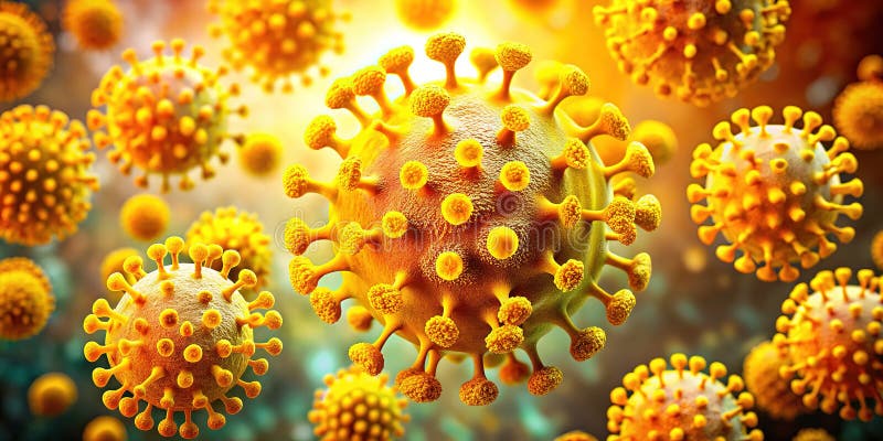 Detailed 3D Microscopic Rendering of SARSCoV2 Unveiling the Structure ...