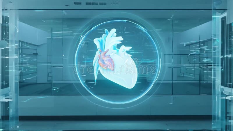Advanced 3d Visualization of Human Heart Anatomy in High-tech Medical ...