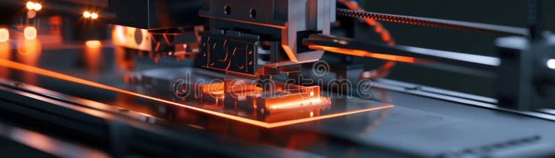 A Detailed 3D Model of a 3D Printer that Creates Objects from Digital ...