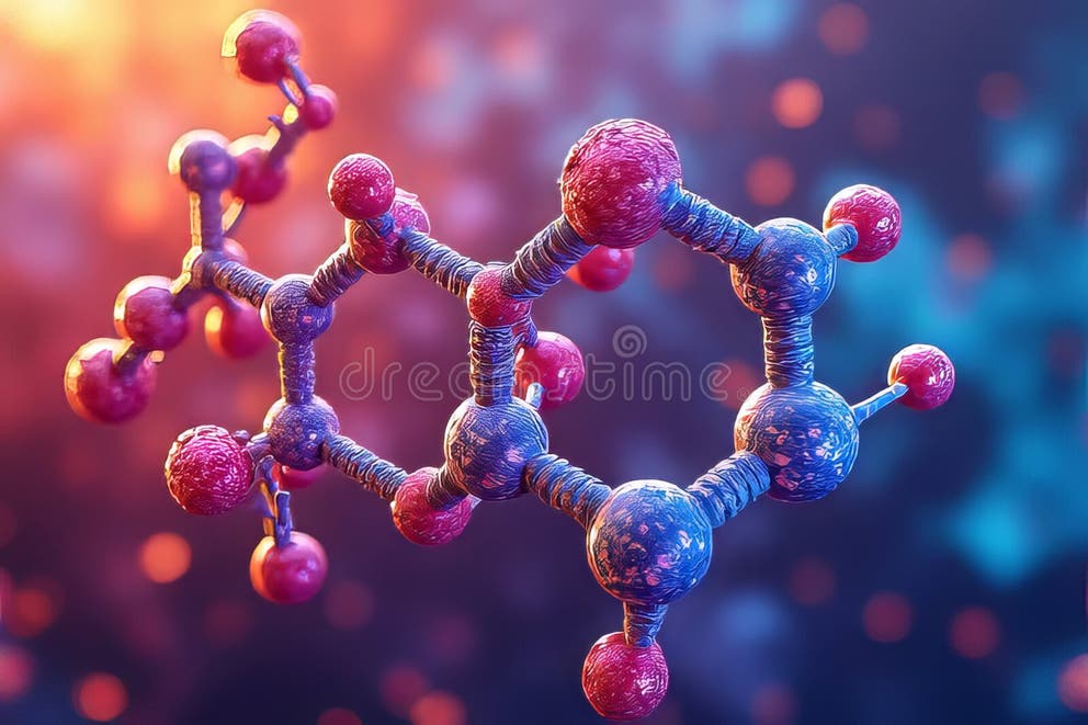 Detailed 3D Molecular Structure Visualization a Comprehensive ...