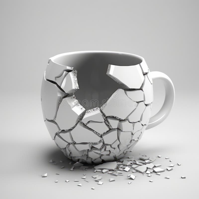 Broken Tea Cup Stock Illustrations – 461 Broken Tea Cup Stock ...