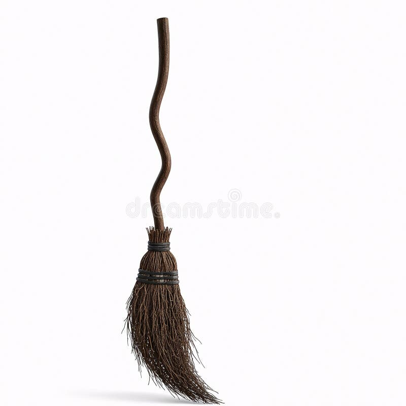 Wizard or Witch S Realistic 3d Render of Broomile (broom) Stock ...