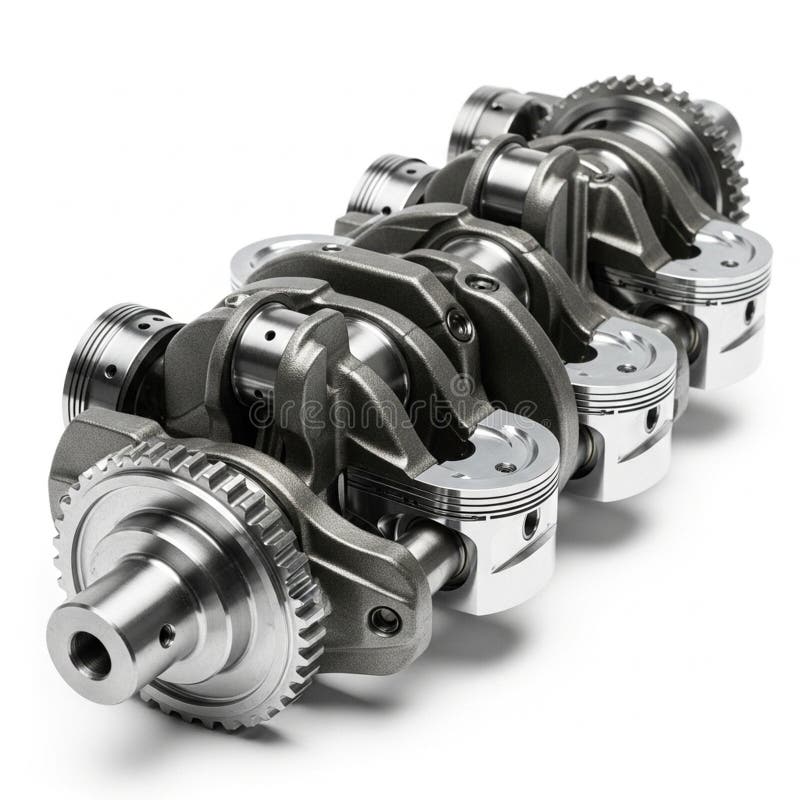 Complex Engine Crankshaft Assembly Stock Illustrations – 102 Complex ...