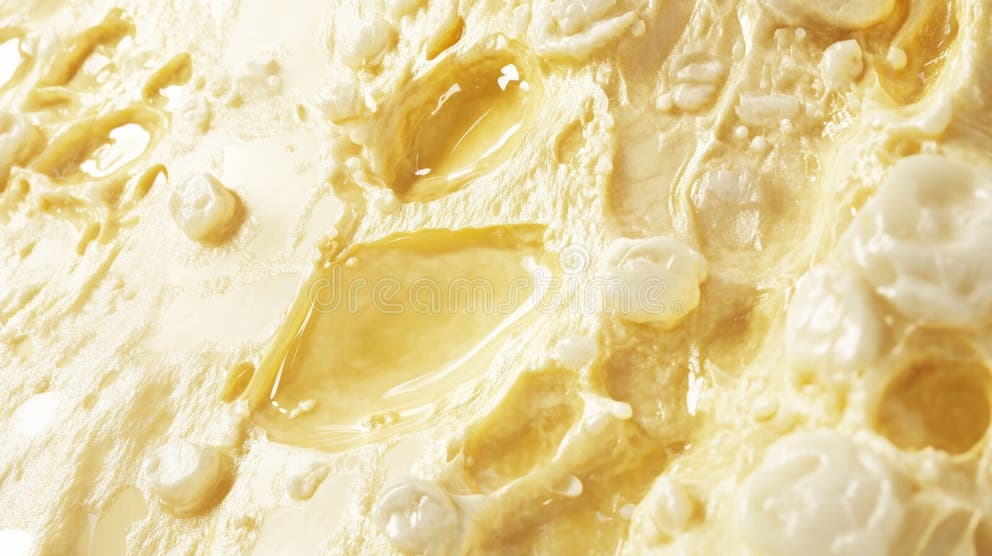 Detailed 3D Render of Fat Cells Under the Microscope in High Resolution ...