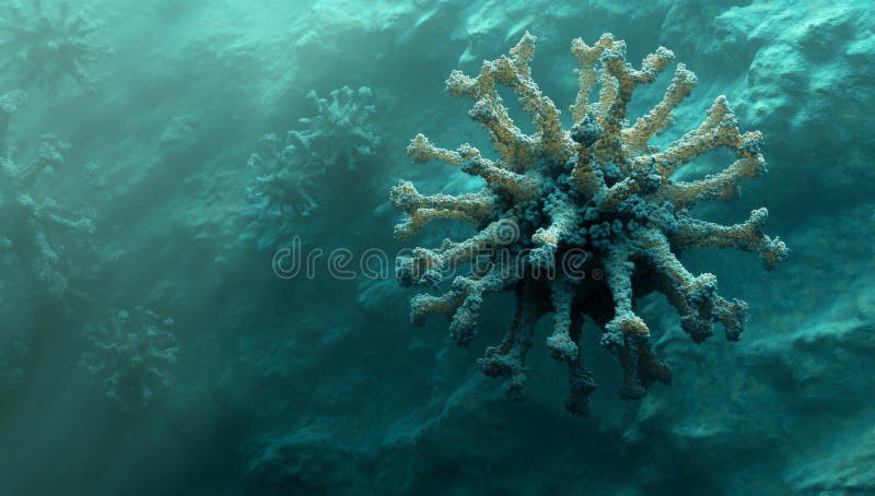 Detailed 3D Render of Infectious Agents Offers a Microscopic View of ...