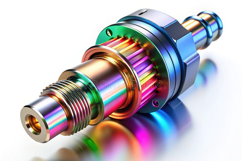 Detailed 3D Render of a Precision Industrial Nozzle HighQuality ...