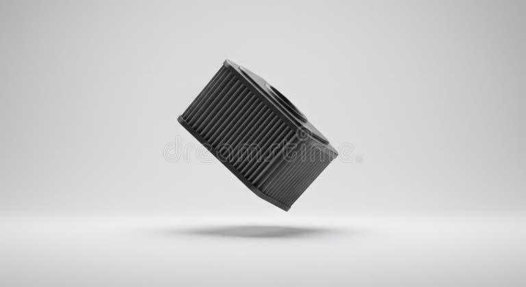 Detailed 3D Render of a Rectangular Air Filter for Automotive ...