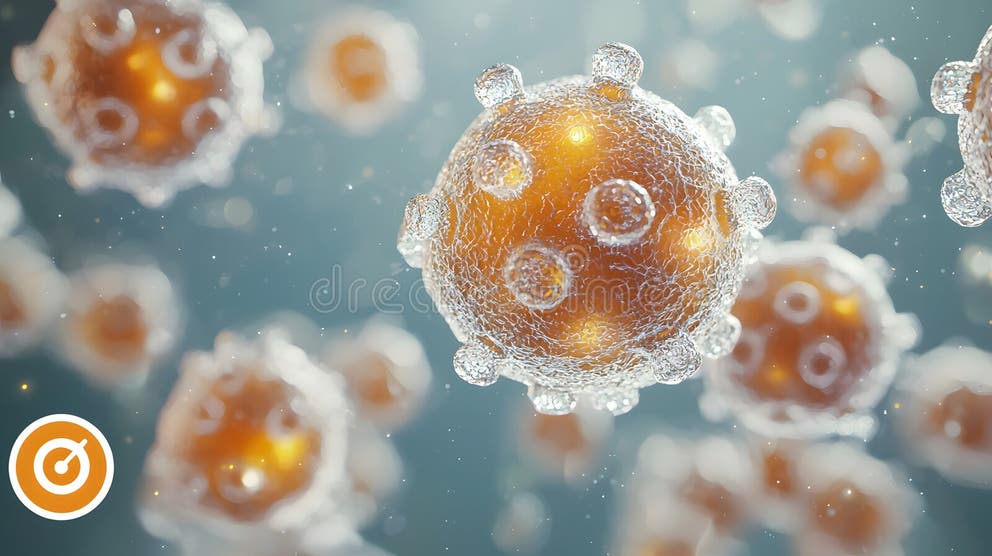 Microscopic View of Virus Particles Cellular Biology Infectious Disease ...