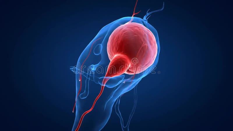 3D Medical Animation Revealing Human Urinary Bladder Anatomy with ...