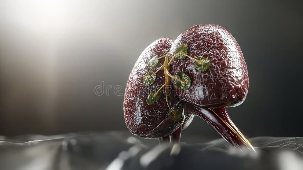 Exploring Kidney Function Anatomy Insights Laboratory Setting 3d Render ...