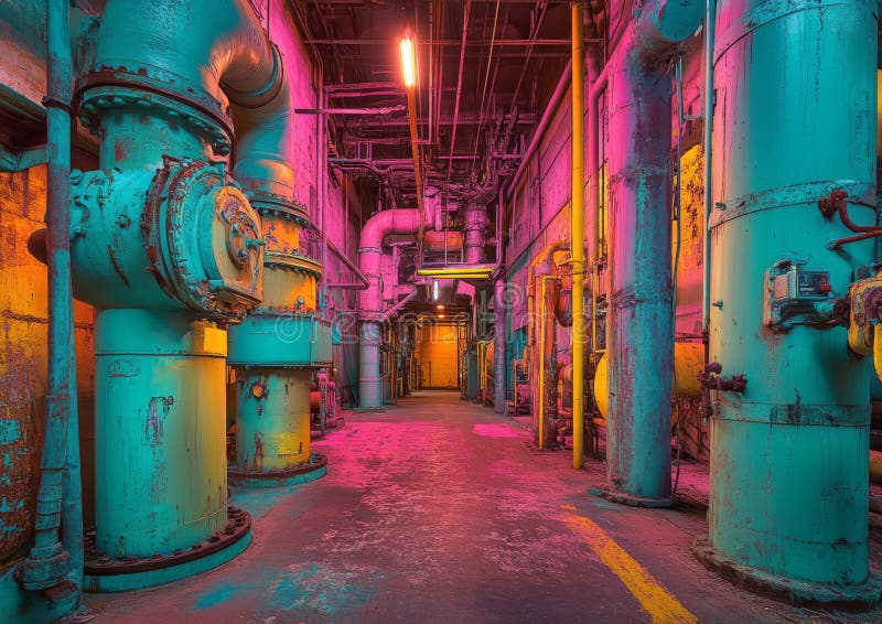 A Detailed 3D Representation of a Building S Internal Utility System ...