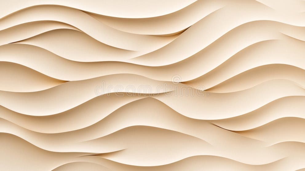Detailed 3D Surface Exhibits a Repeating Wave Pattern, Highlighted by ...