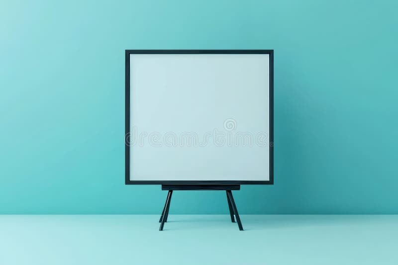 A Detailed 3D Visual of an Interactive Whiteboard is Rendered in ...