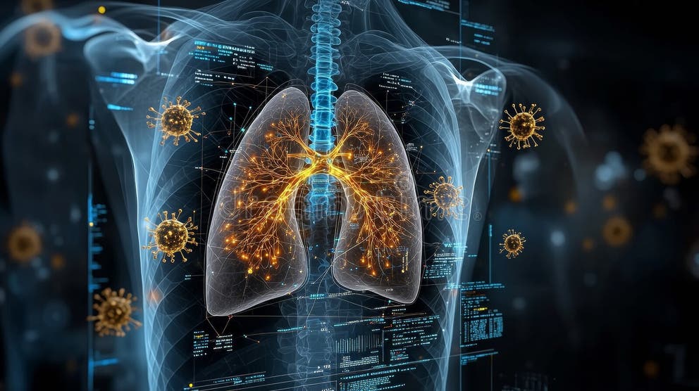 A Detailed 3D Visualization of Lungs in X-ray Style for Medical ...