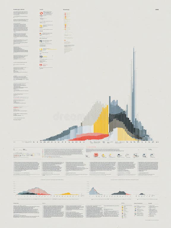 Detailed Data Visualization with Stacked Area Charts and Annotations ...