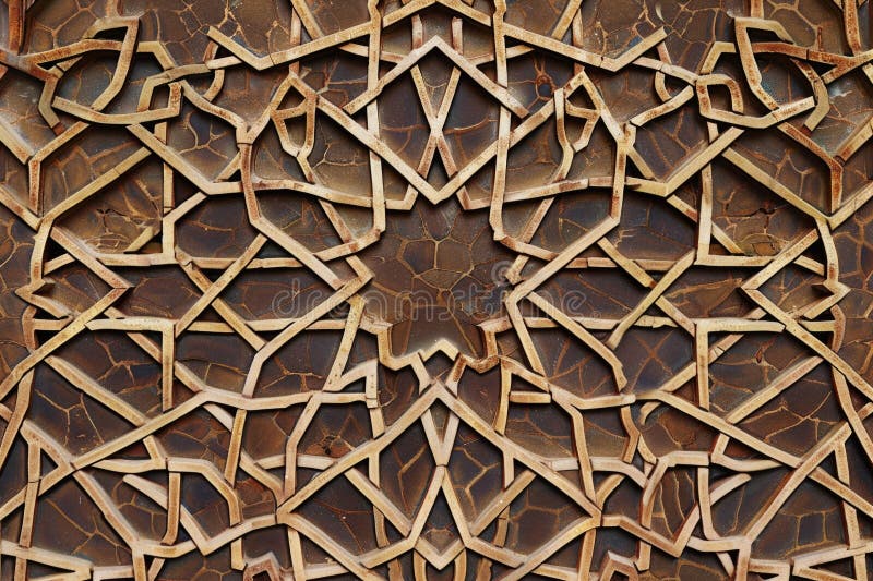 Detailed Decorative Design on a Wall, Perfect for Interior Design ...