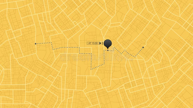 Detailed Delivery Plan To Deliver Your Package. Application with Track ...