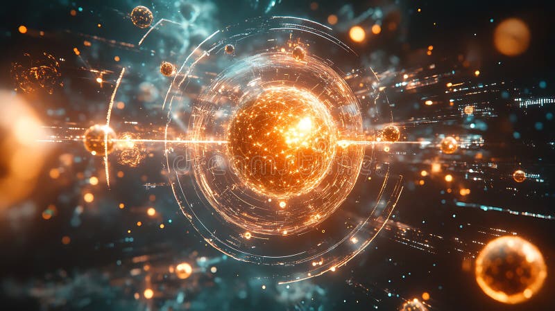 Detailed Diagram Subatomic Particles Including Stock Illustration ...