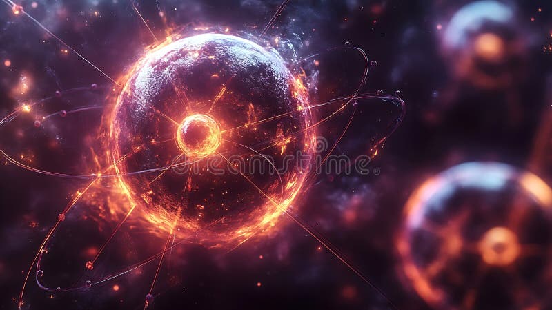 Subatomic Particles Stock Illustrations – 879 Subatomic Particles Stock ...